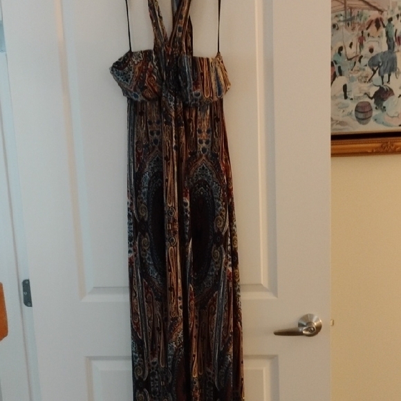 Mlle Gabrielle | Dresses | Multicolor Paisley Maxi Dress | Poshmark